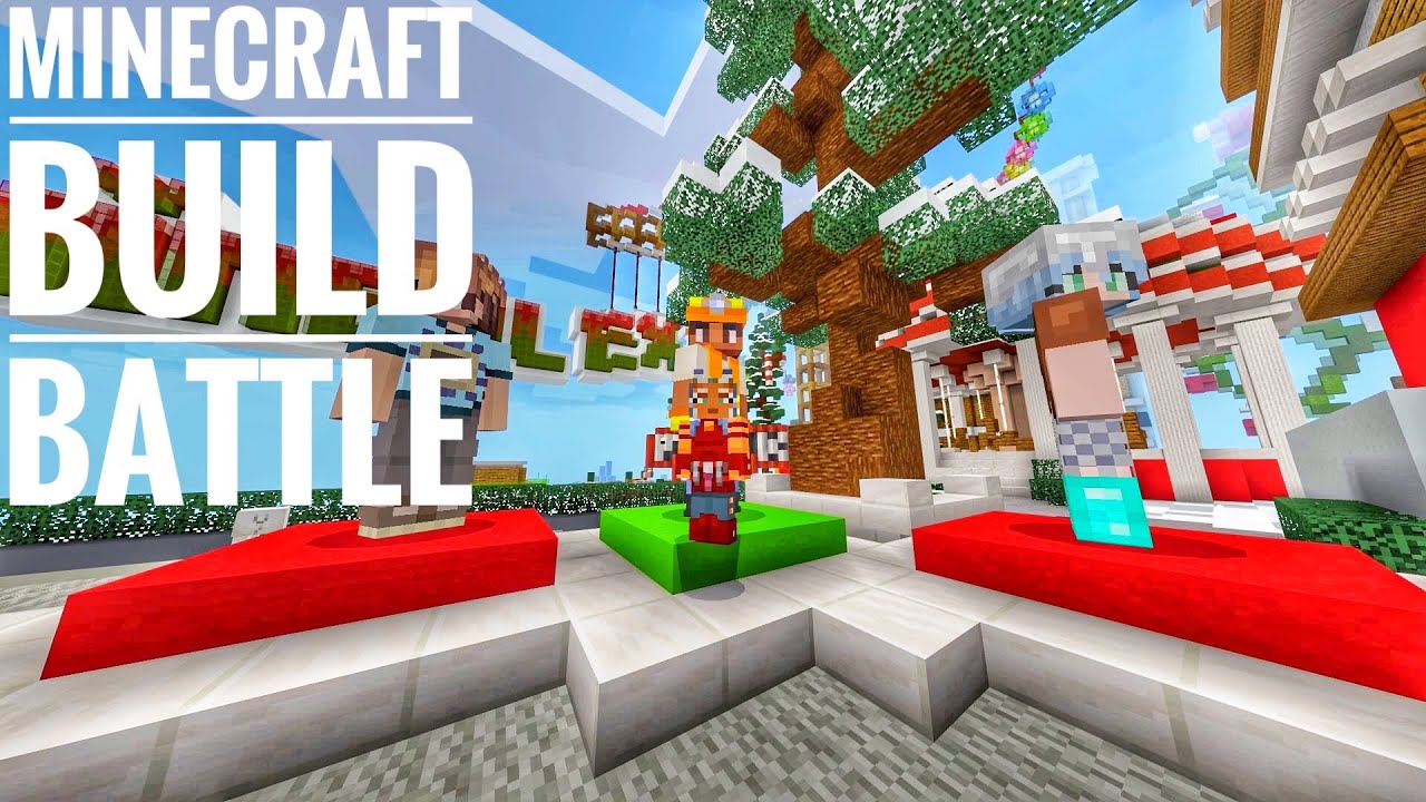 Minecraft build battle - YouTube
