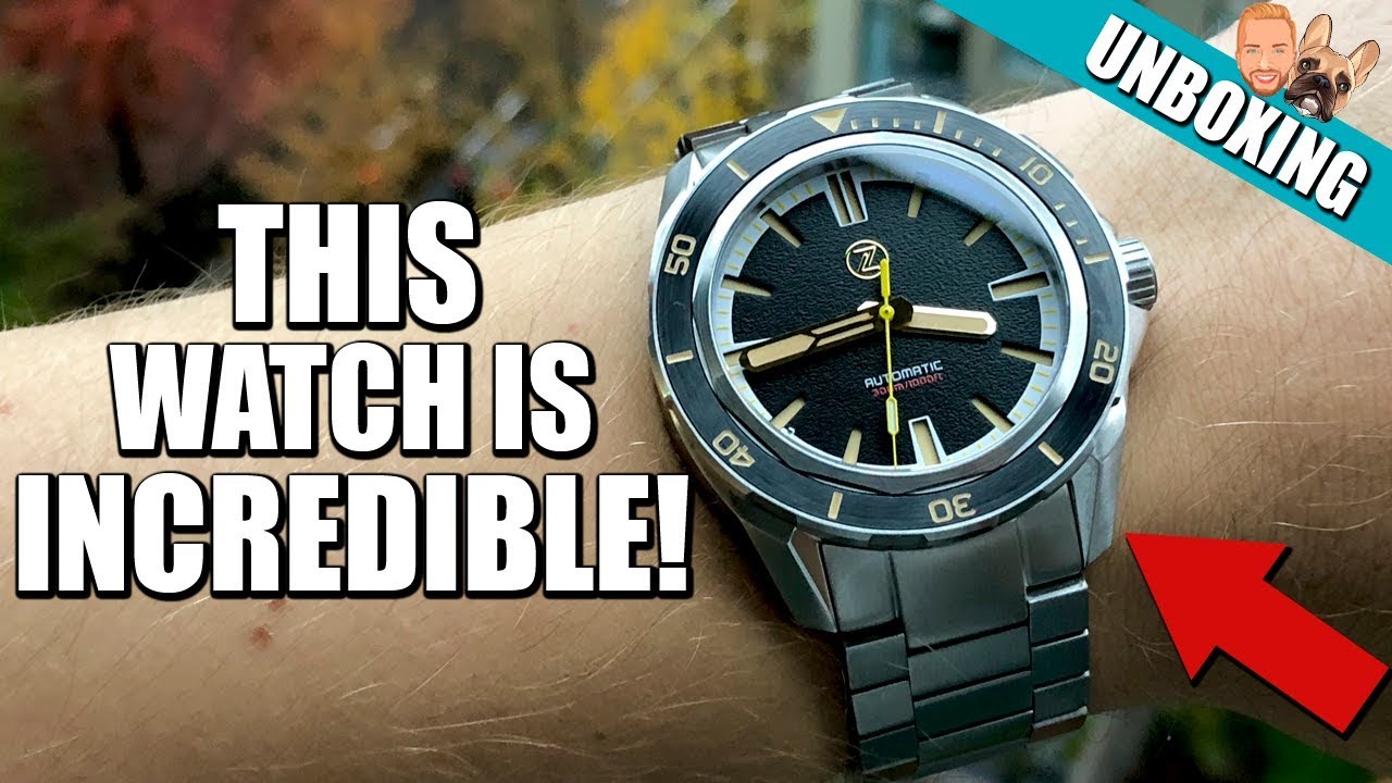 INCREDIBLE! Zelos Swordfish 300M Diver Watch - Unboxing & Initial ...