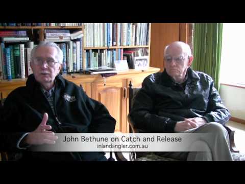 John Bethune on Catch and Release Fishing - YouTube