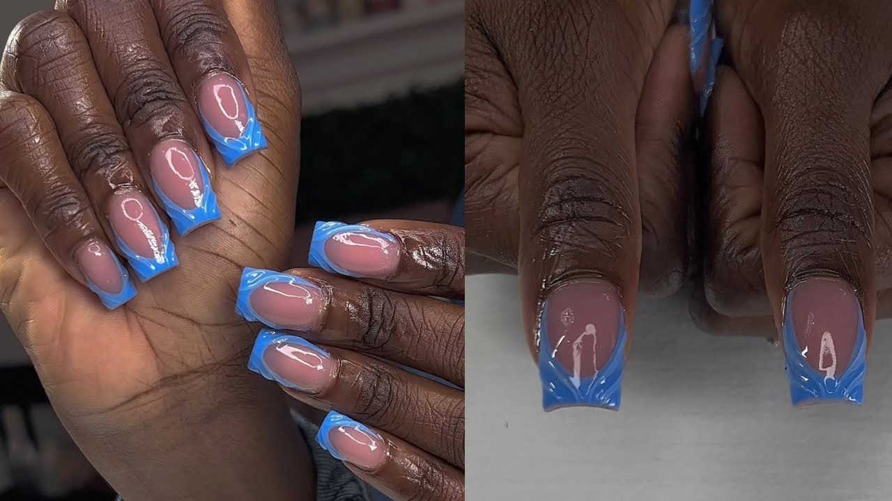 TEXTURED 3D FRENCH | BEGINNER FRIENDLY | CUTE DESIGN | NAIL TUTORIAL ...