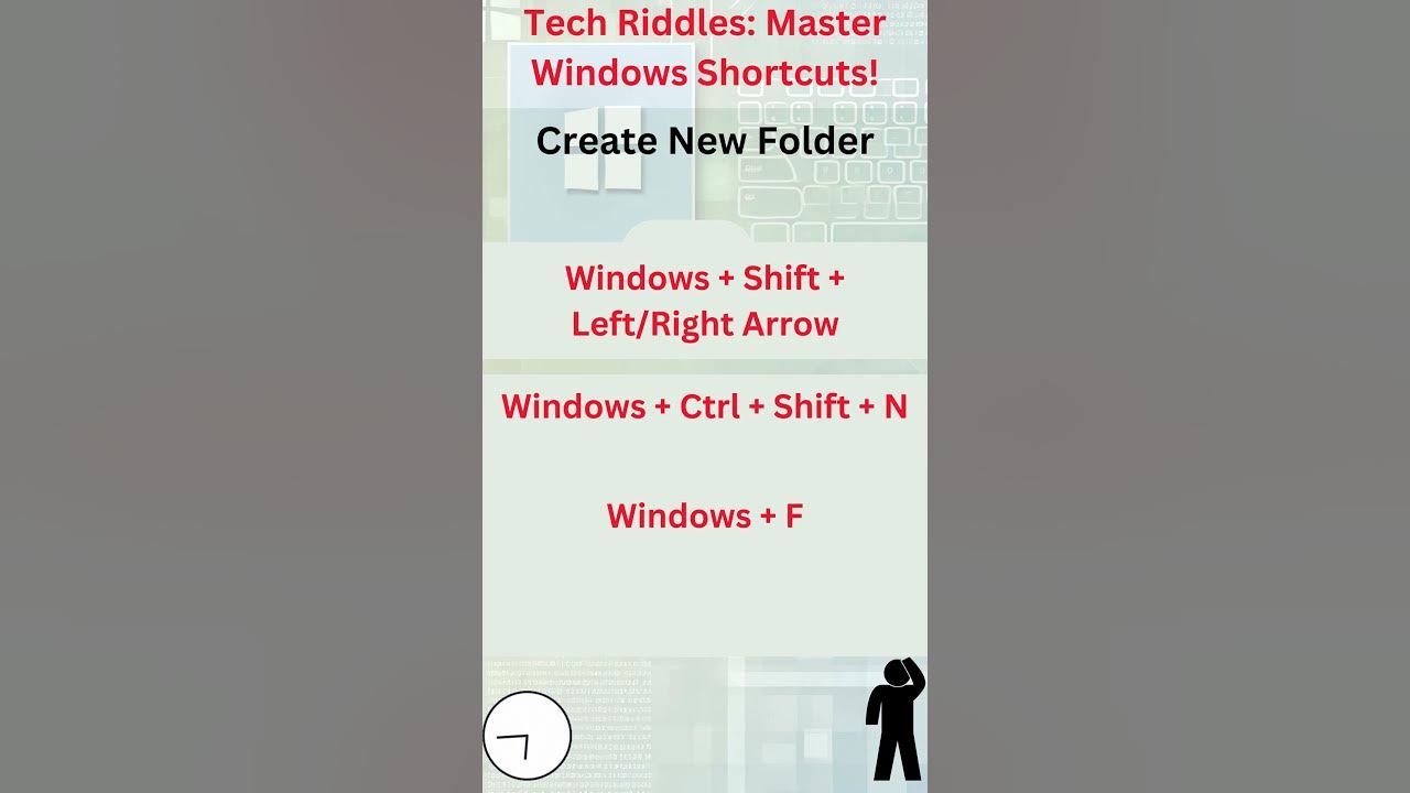 CREATE New Folder in SECONDS with These Windows Shortcuts #facts #windows11features #motivation ...
