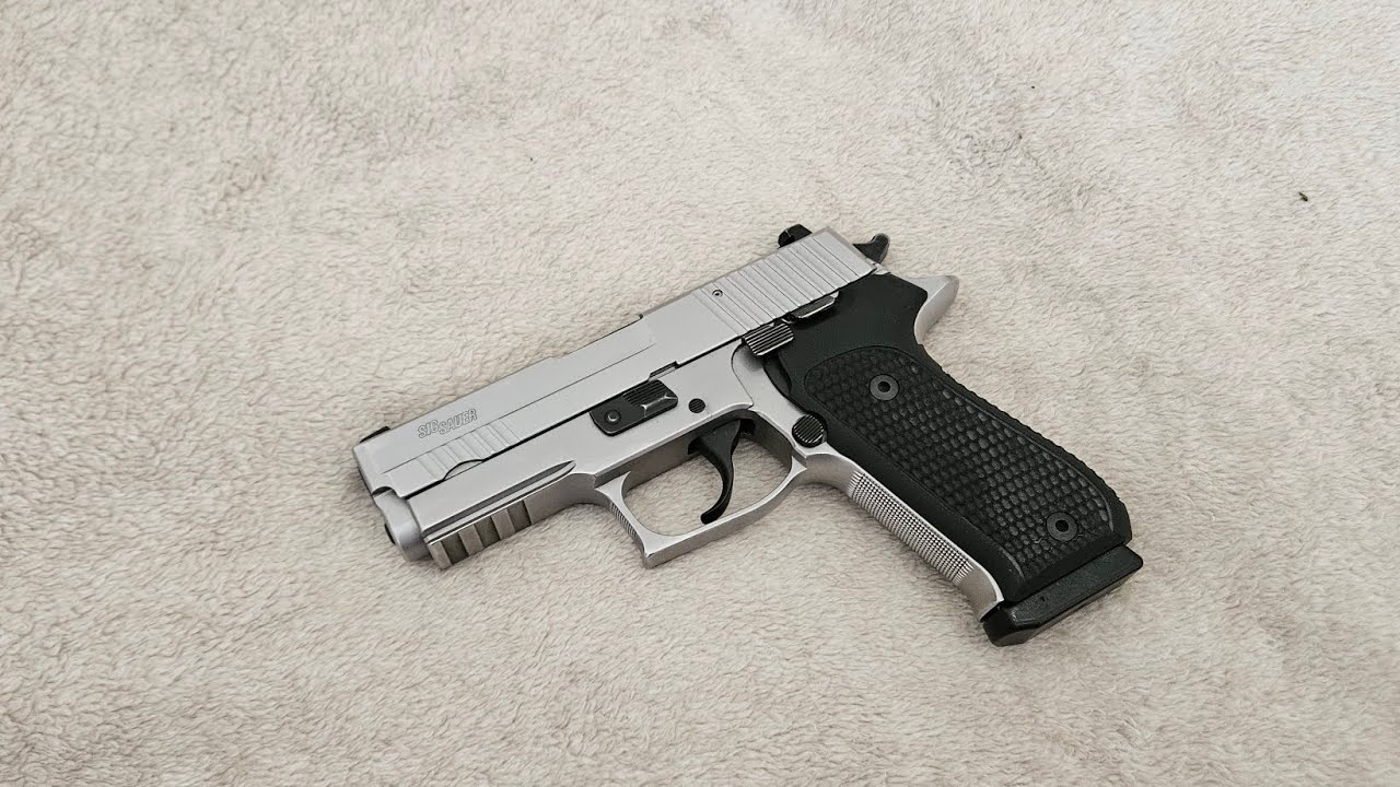 Sig Sauer P220 Elite Stainless Carry 45acp - YouTube