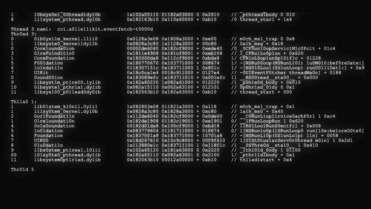 1H Long Relaxing Coding Screensaver Encrypted Programming Code Video VJ Loop no sound, no music ...