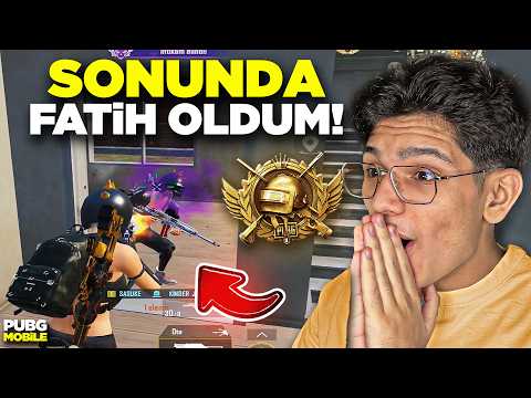 SONUNDA FATİH OLDUM! SAĞLAM MAÇ - PUBG MOBİLE