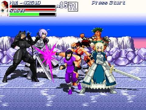 OpenBOR Heaven's Anime Girls - YouTube
