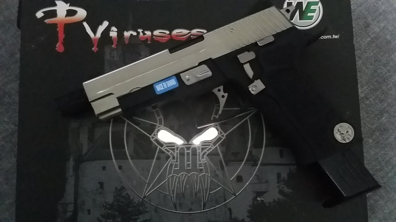 WE P VIRUS Sig Sauer P226 / RESIDENT EVIL - YouTube
