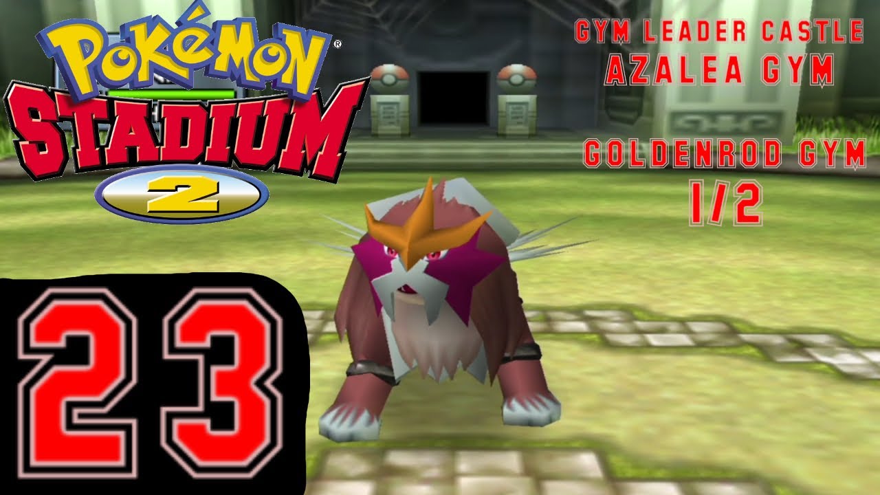 Pokémon Stadium 2 - Part 23 - Azalea Gym + Goldenrod Gym (1/2) - YouTube