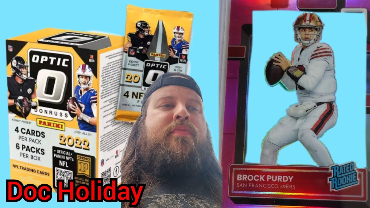 2022 Optic Football Blaster Brock Purdy Baby! - YouTube