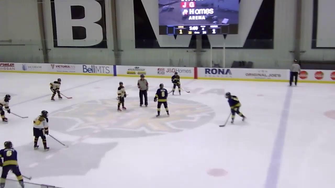 U15 AAA Female Yellowhead Chiefs vs Brandon Wheat Kings - YouTube