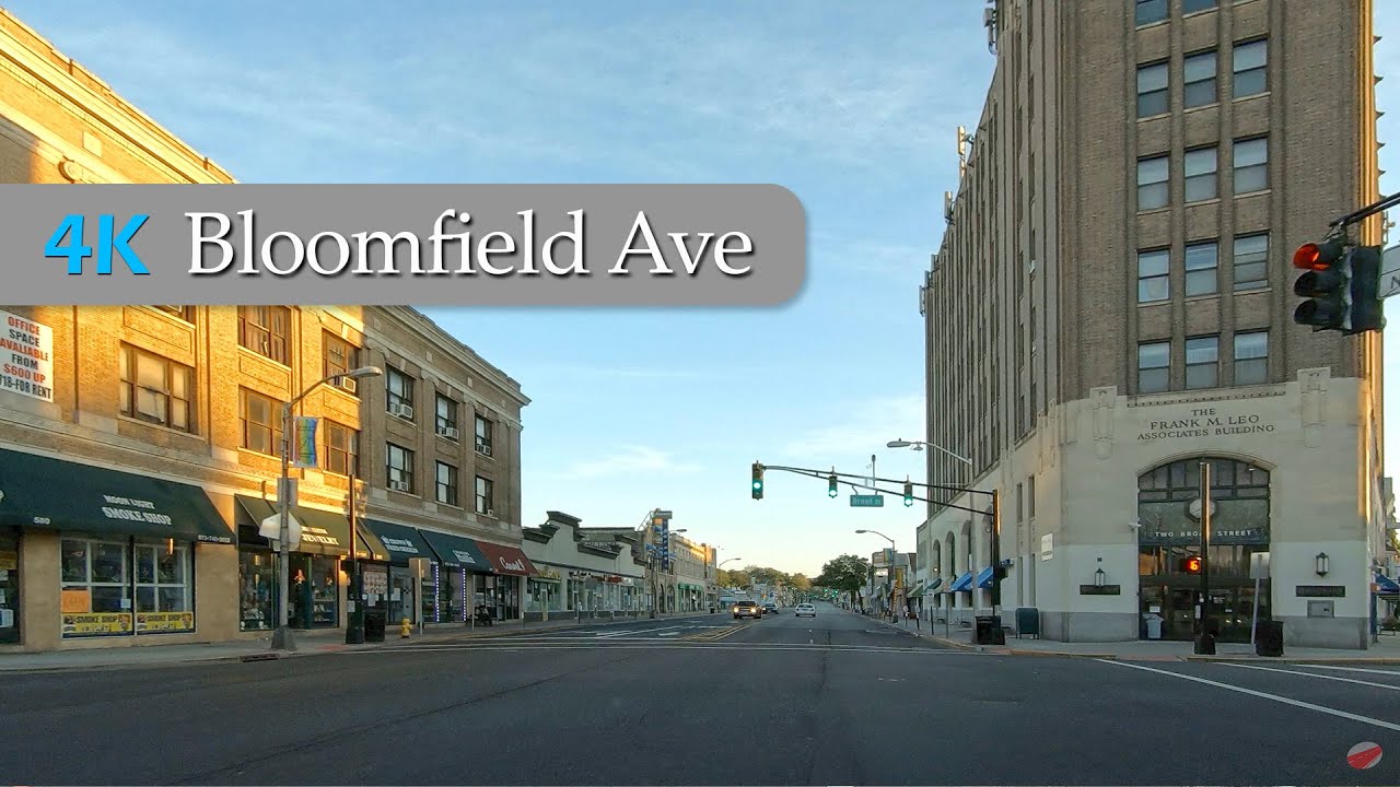 Bloomfield Ave from Newark to Fairfield NJ thru Bloomfield, Glen Ridge ...