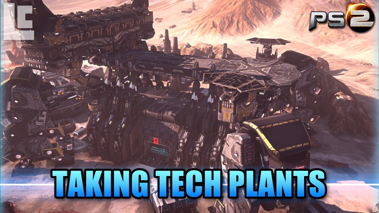 How To Capture Tech Plants (Planetside 2 Gameplay/Commentary) - YouTube
