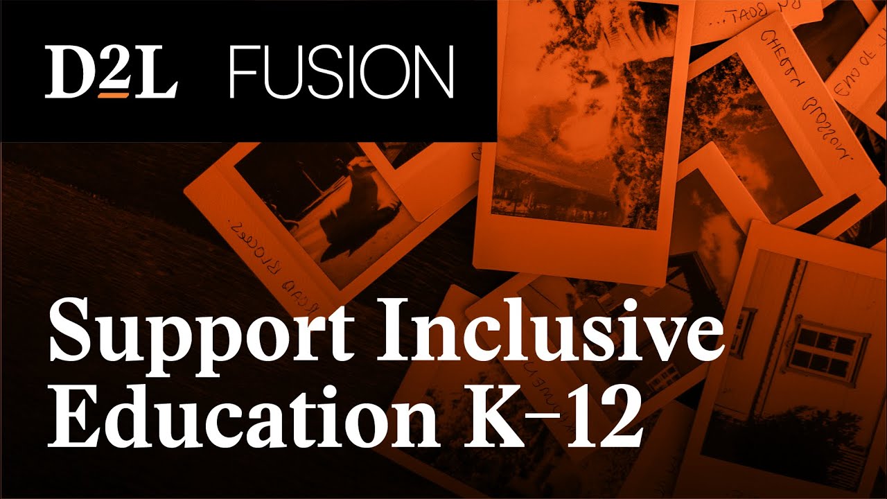 Using D2L Brightspace to Support Inclusive Education K–12 - YouTube