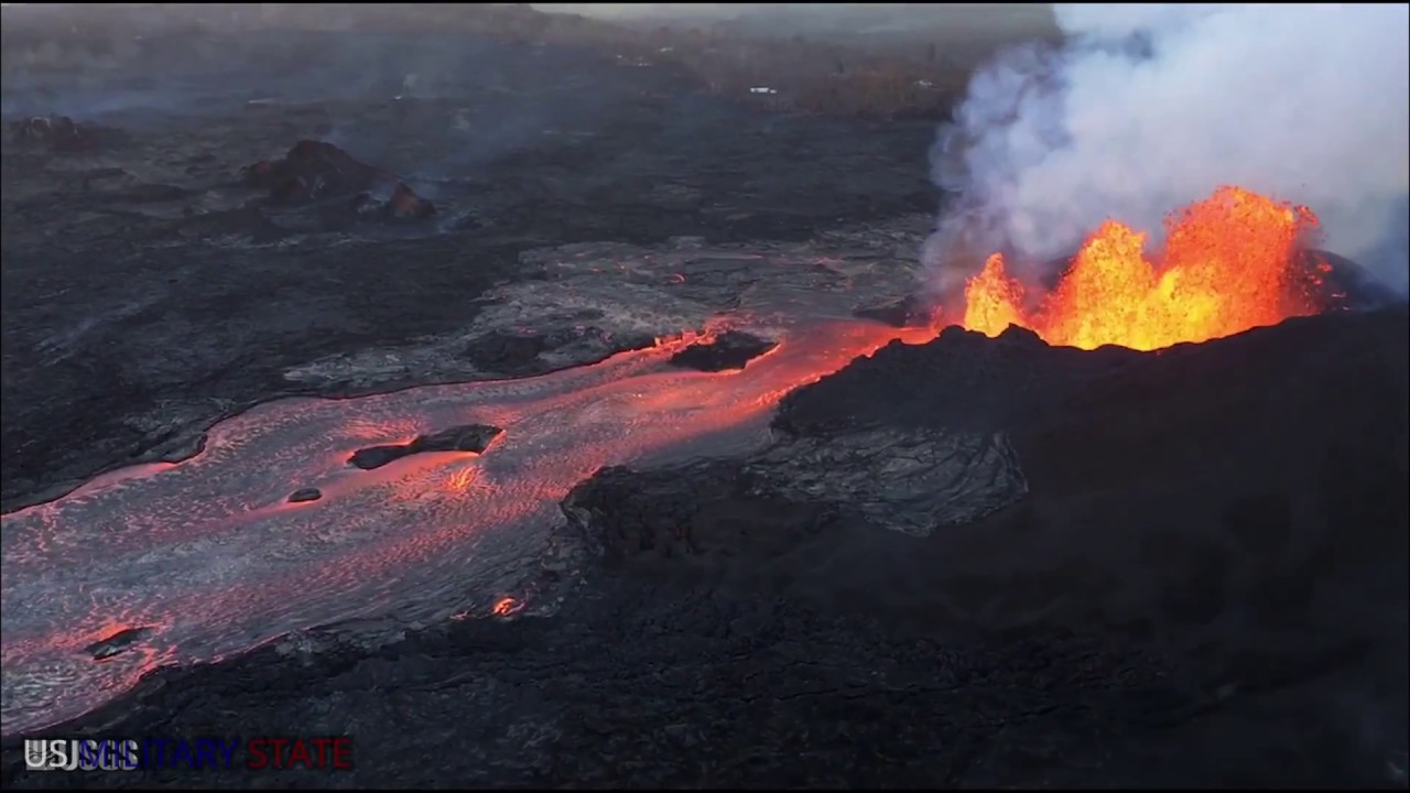 High Alert -Hawaii volcano eruption UPDATE Kilauea crater sees collapse ...