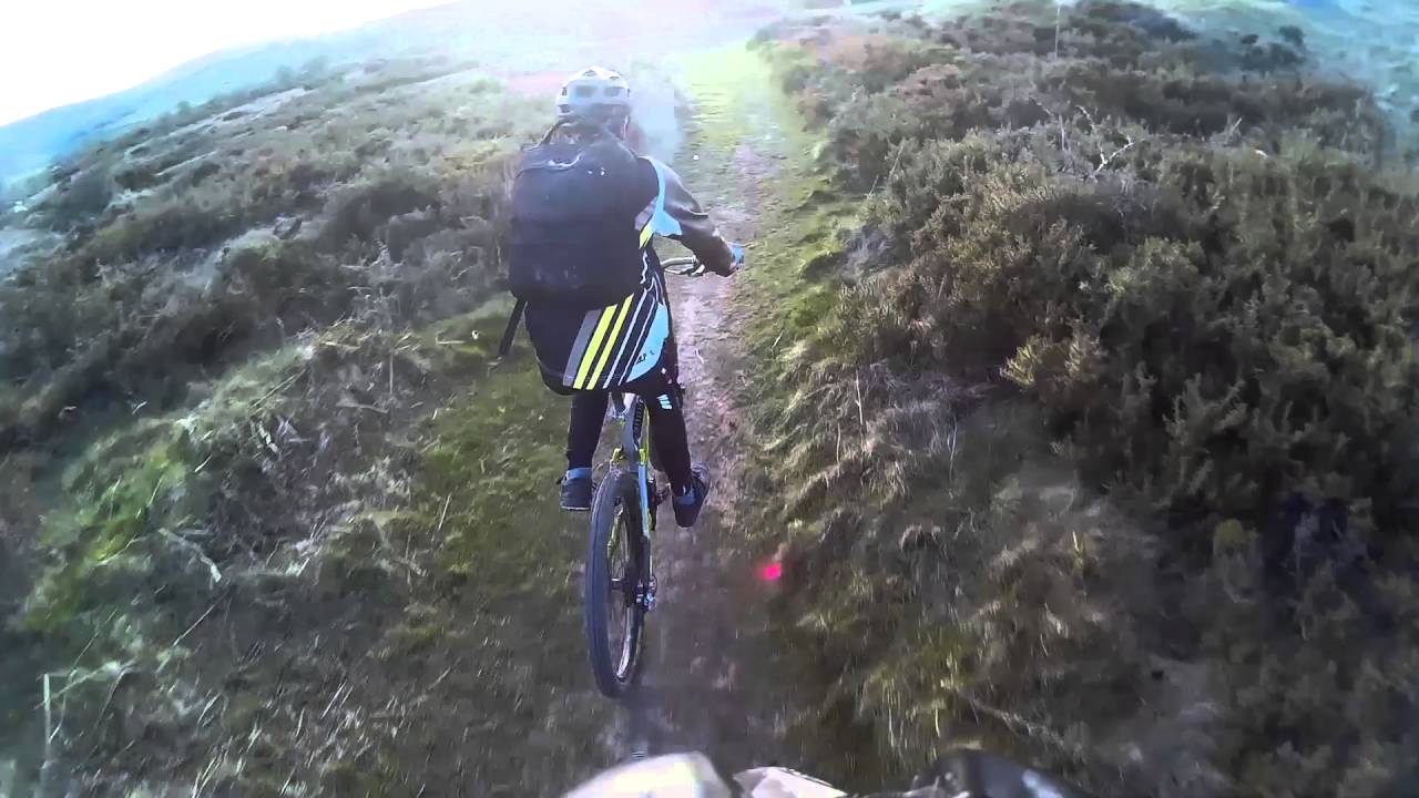 MTB Halkyn Mountain Great Views - YouTube