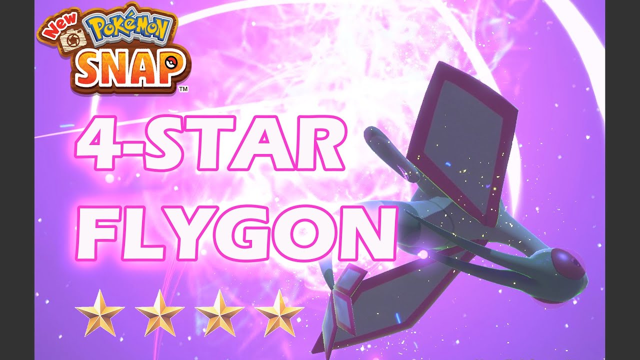 4 STAR FLYGON Tutorial [New Pokemon Snap] - YouTube