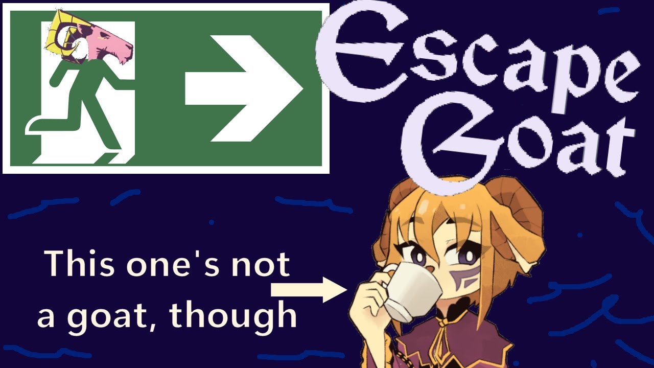 【Escape Goat】caprinae break out of prison - YouTube