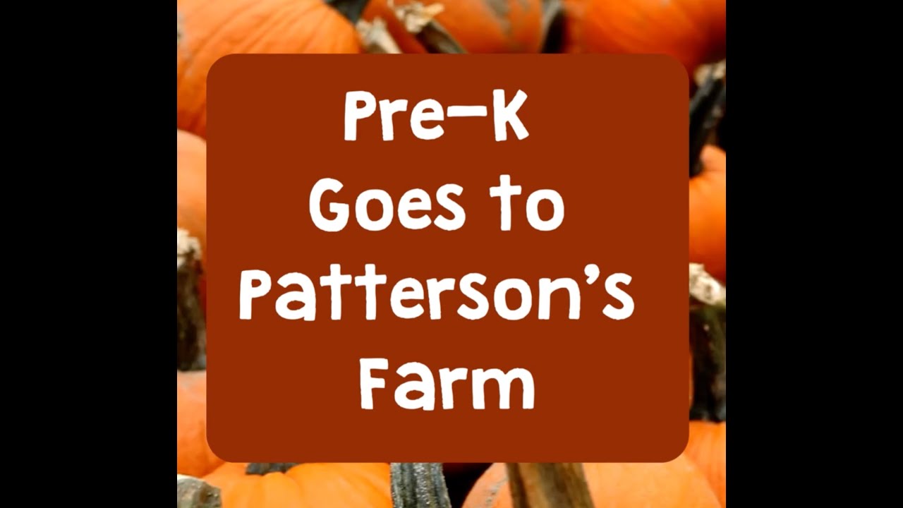 Pre K Goes to Patterson's Farm - YouTube