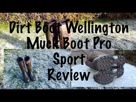 Dirt Boot Neoprene wellington  Muck Boot Pro -Sport Review