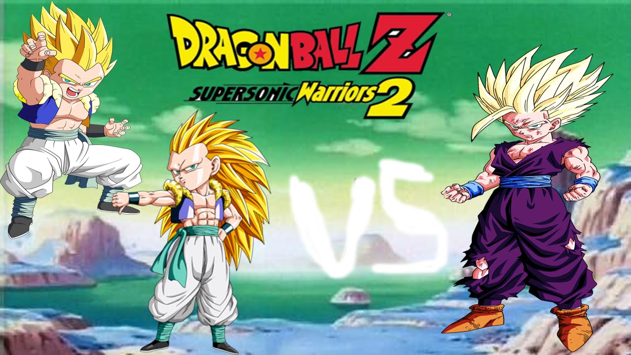 DBZ SSW2 #2 Gotenks Vs Gohan ssj2 - YouTube