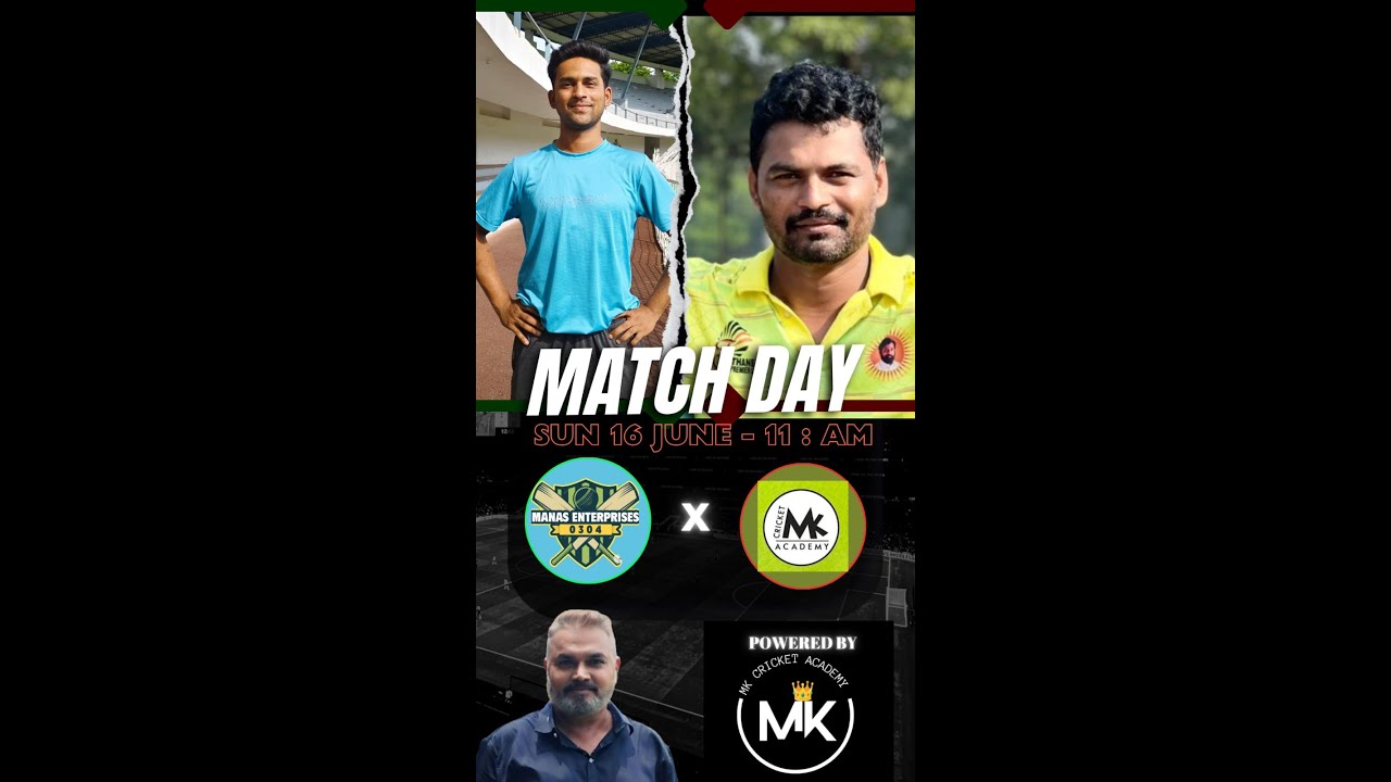 MK ACADEMY VS MANAS ENTERPRISES | CENTRAL RUBBER BALL BASH - 2024 || - YouTube