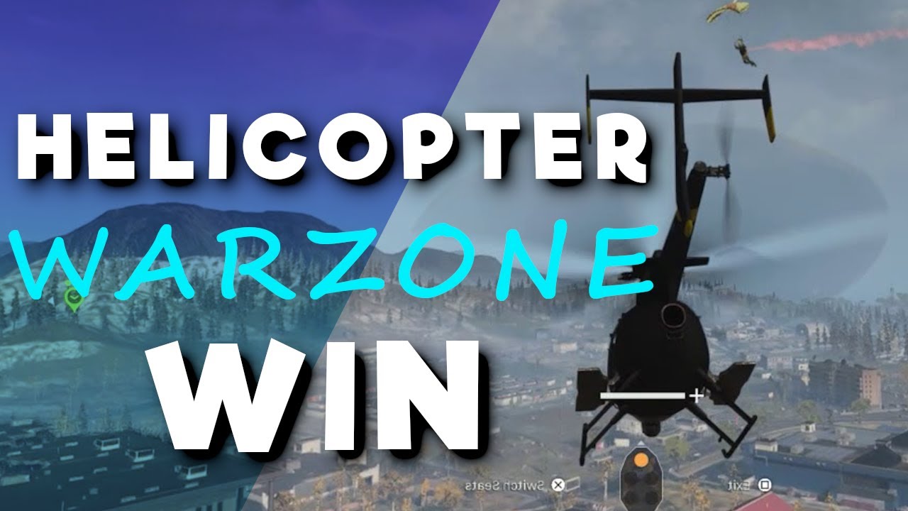 Modern Warfare Warzone Helicopter only win - YouTube