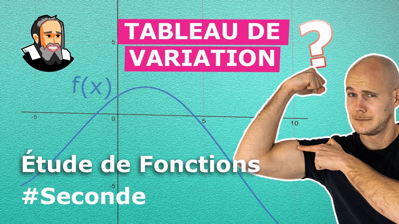 Dresser le TABLEAU de VARIATION d'une Courbe - Exercice Corrigé ...