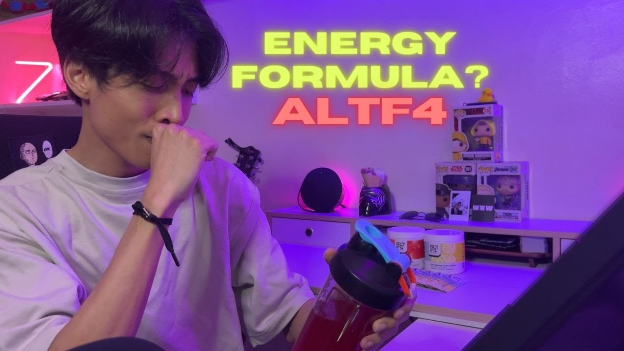 Ready for a new go-to caffeine source? Gaming Energy Formula ALTF4! - YouTube