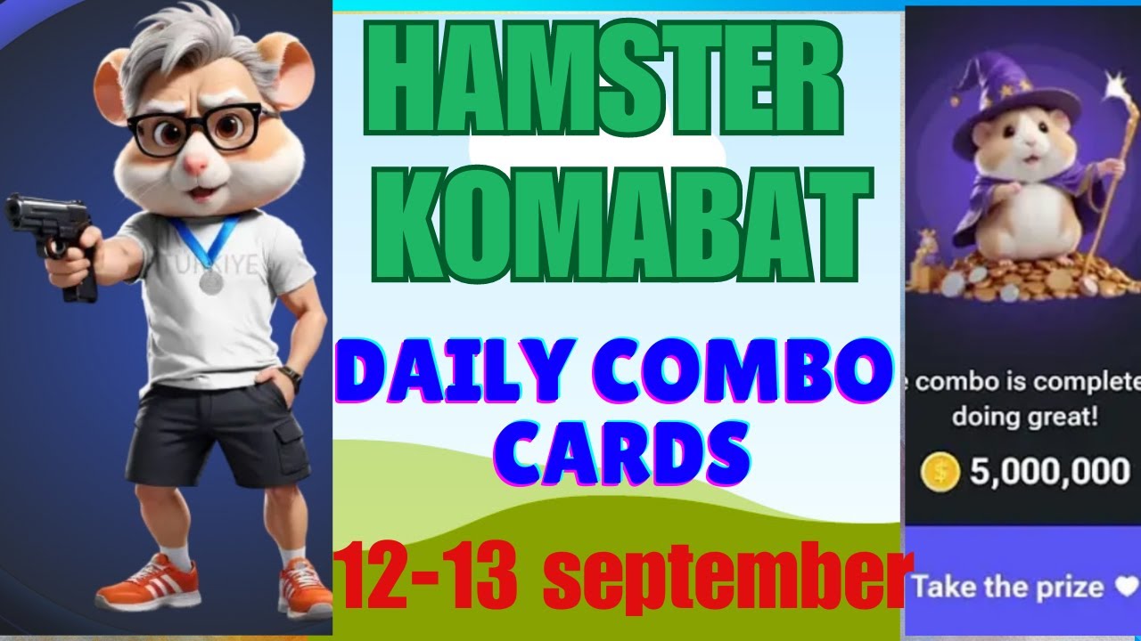 Hamster Kombat daily combo Cards | 12 September Hamster Kombat Daily ...