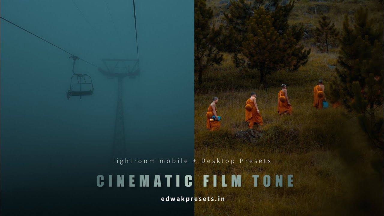 cinematic Film tone colour grading Tutorial & Free Lightroom Presets ...