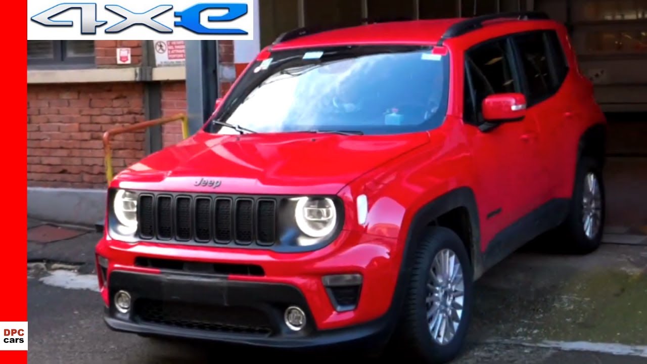 New Jeep Renegade and Compass 4xe Plug in Hybrid Testing - YouTube