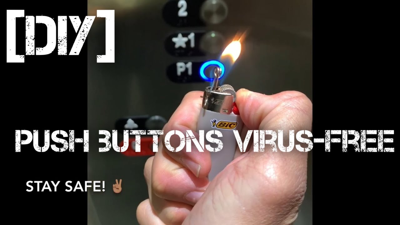 [ DIY ] Virus-Free Button Pusher - YouTube