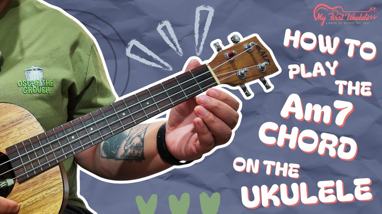 Learn the Am7 Ukulele Chord | Ukulele Chord Library - YouTube