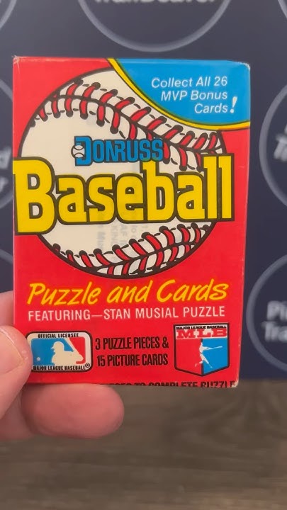 1988 Donruss Baseball Card Wax Pack Opening [quick Rip Ep#107] #shorts 