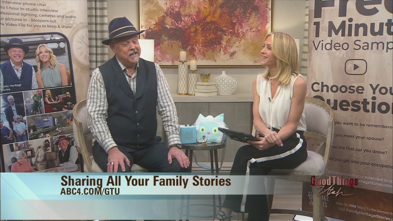 Nicea DeGering joins “Family Heritage Stories” TV show - YouTube