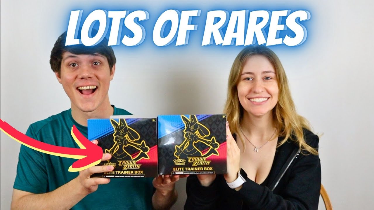20 Packs of Crown Zenith - LOTS of Rare Cards! - YouTube