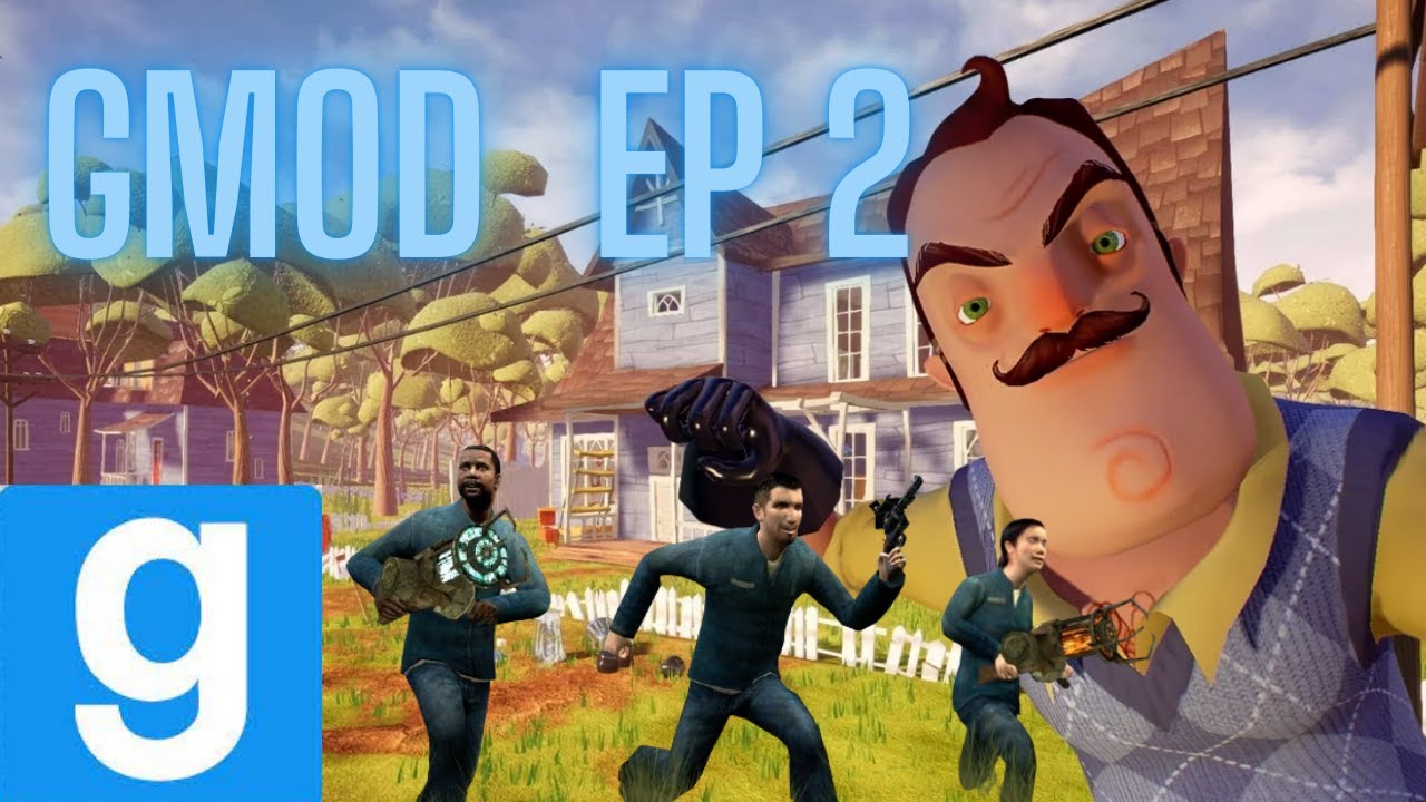 Gmod ep 2: non disturbare il vicino che guarda la partita! - YouTube