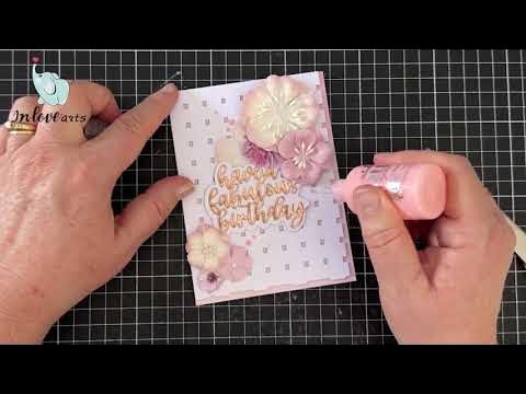 Sharing Tutorials | Inlovearts | DIY | Cutting Dies | By Lucy Patrick's Cardmaking Channel - YouTube