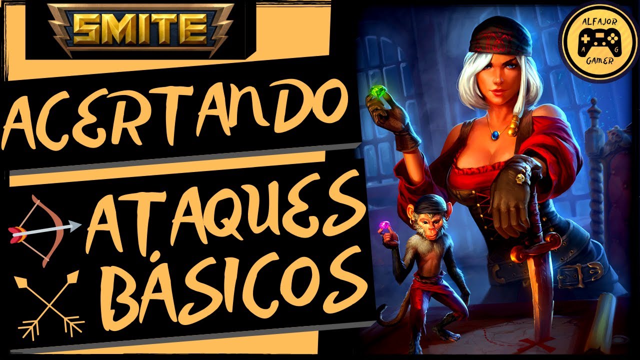 SMITE - Acertando ATAQUES BÁSICOS (Basic Attacks) - Neith ADC - YouTube