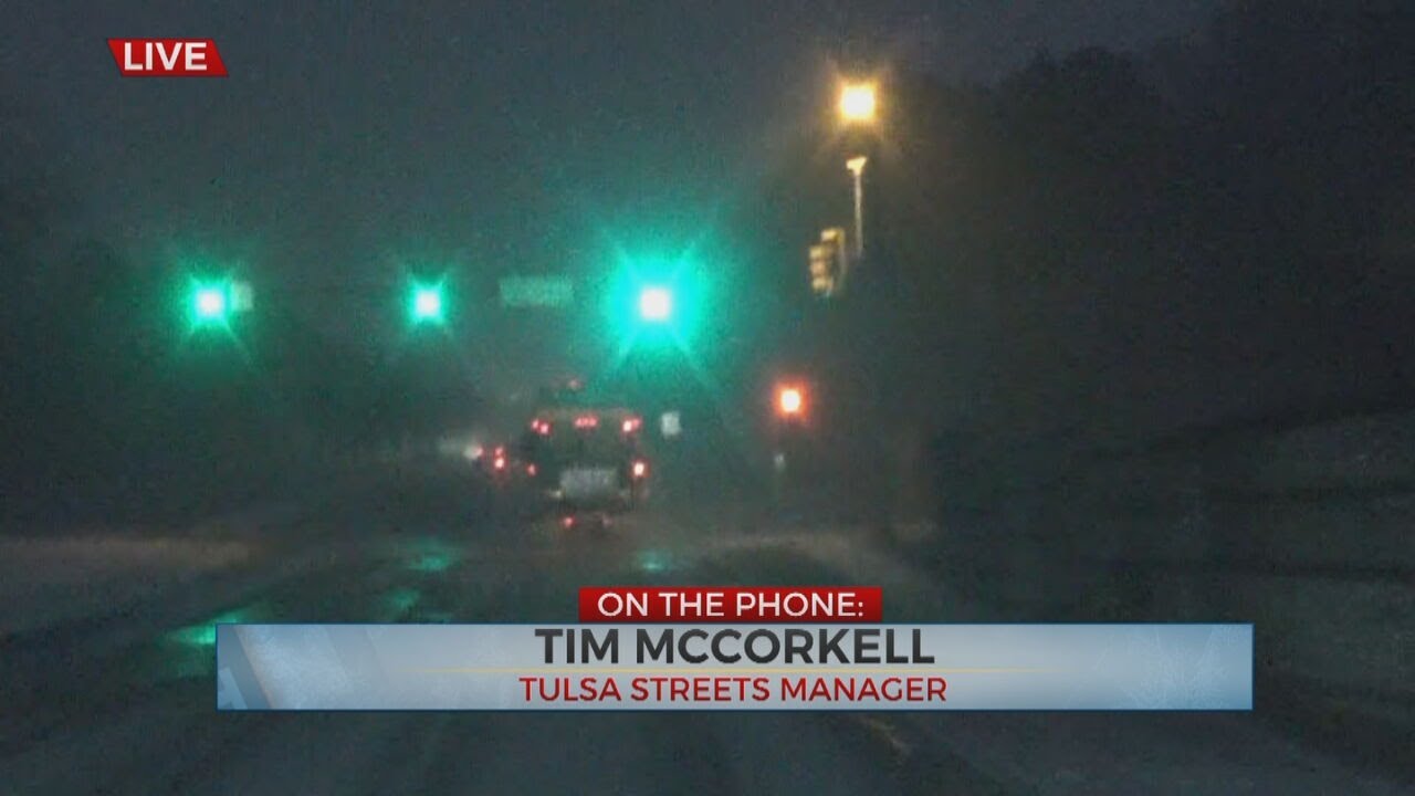 Tulsa Street Maintenance Manger Tim McCorkell Discusses Winter Weather ...