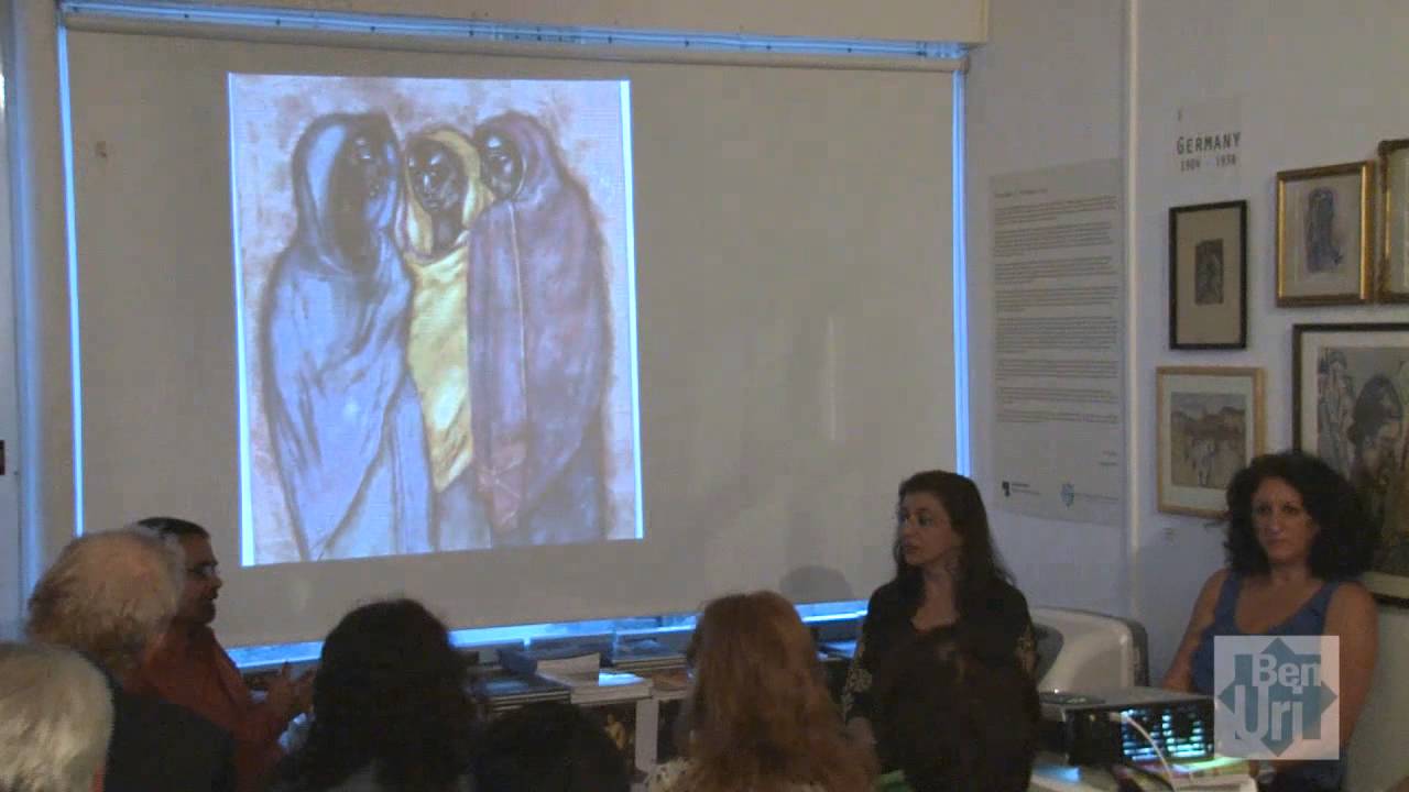 Siona Benjamin & Shanti Panchal with Ellen Premack: Ben Uri talk - YouTube