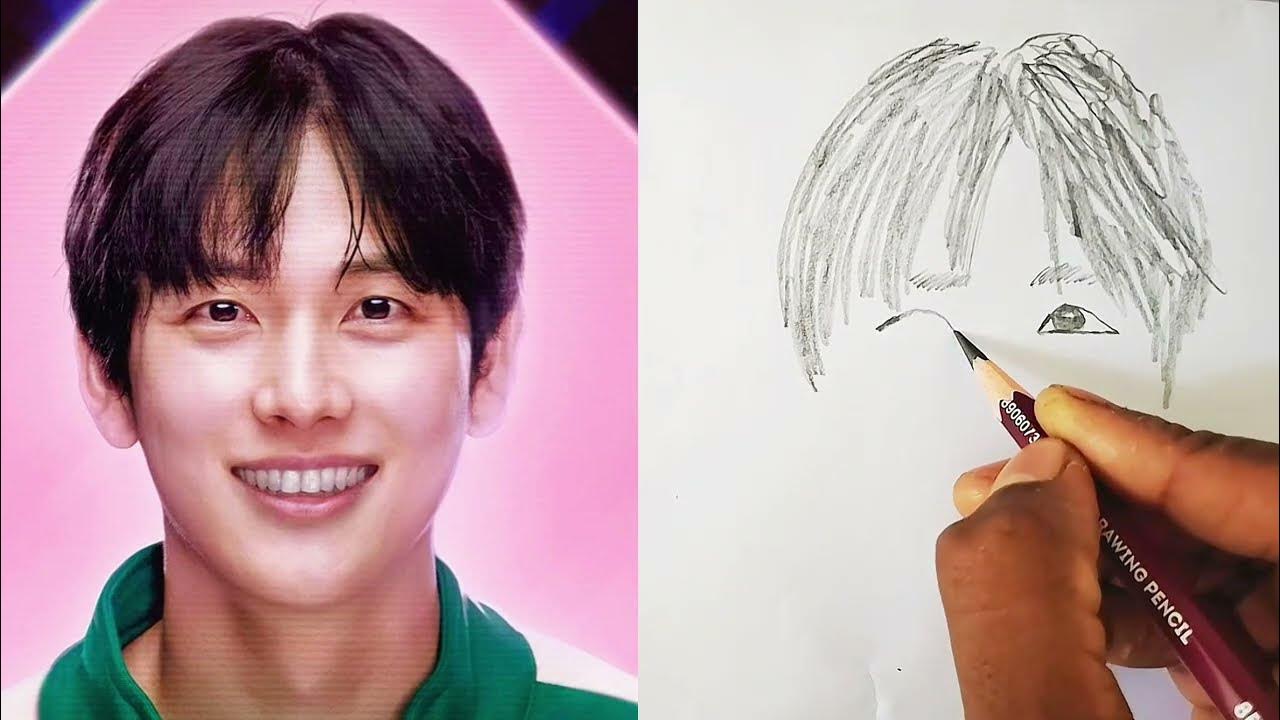 How to Draw Squid game Player no 333 | Squid game Player No 333 Easy Drawing - YouTube