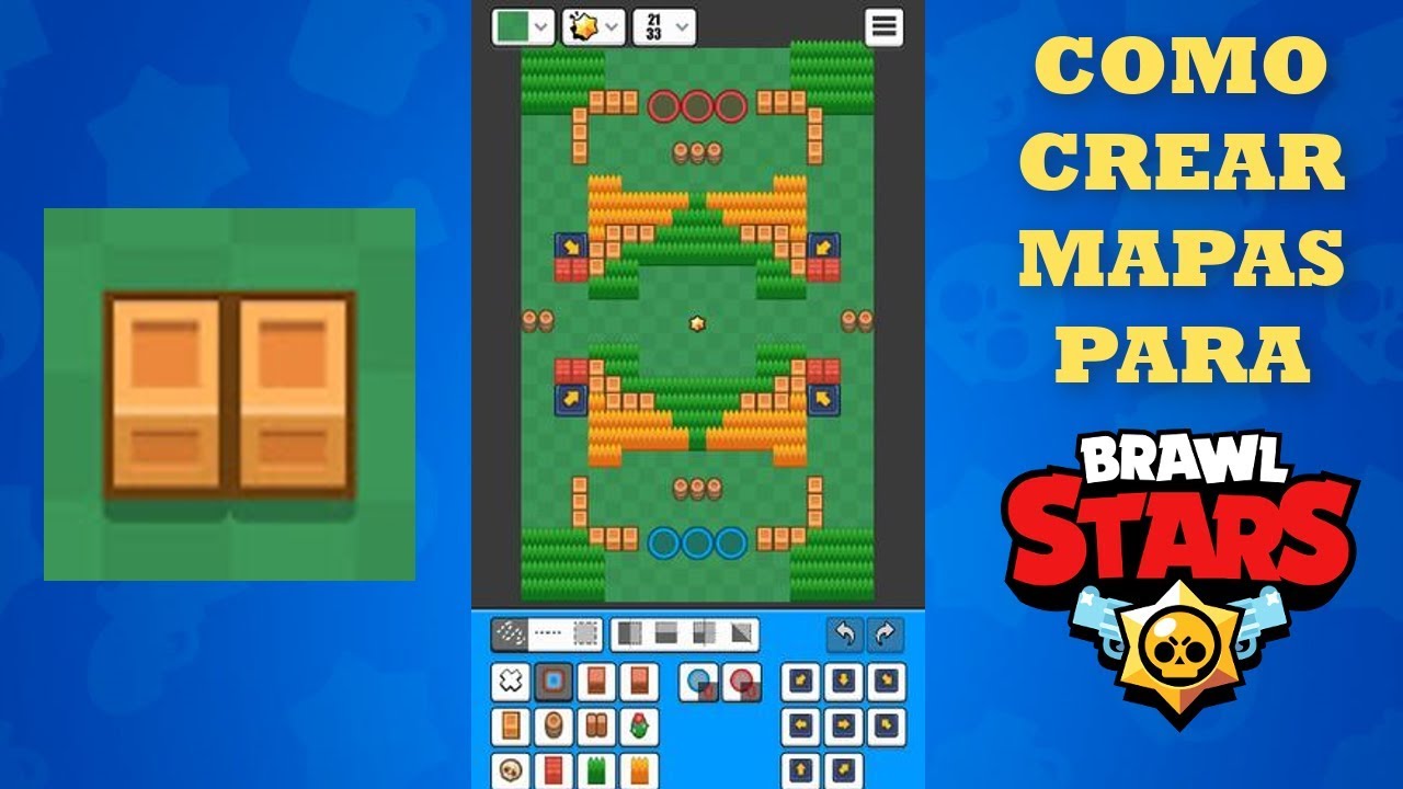 Como crear un mapa en brawl stars 2020 - YouTube