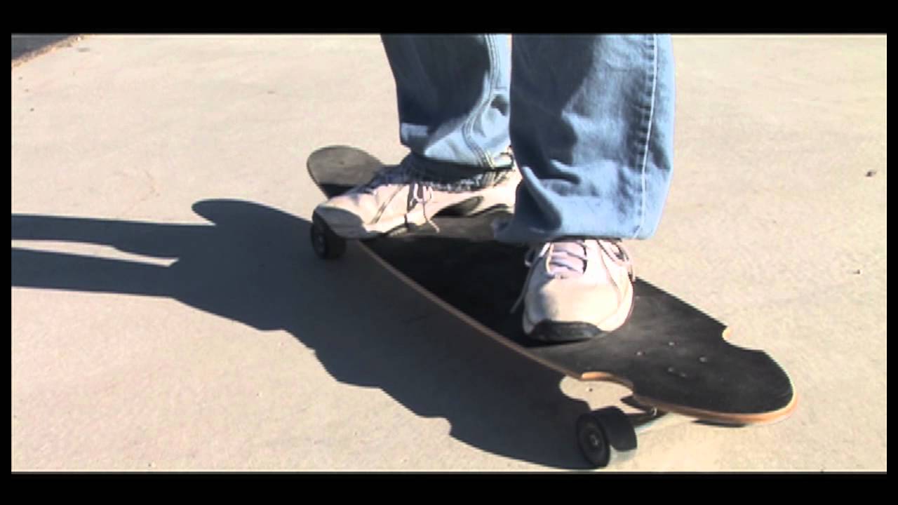 Learning To Ride - Getting On The Board - YouTube