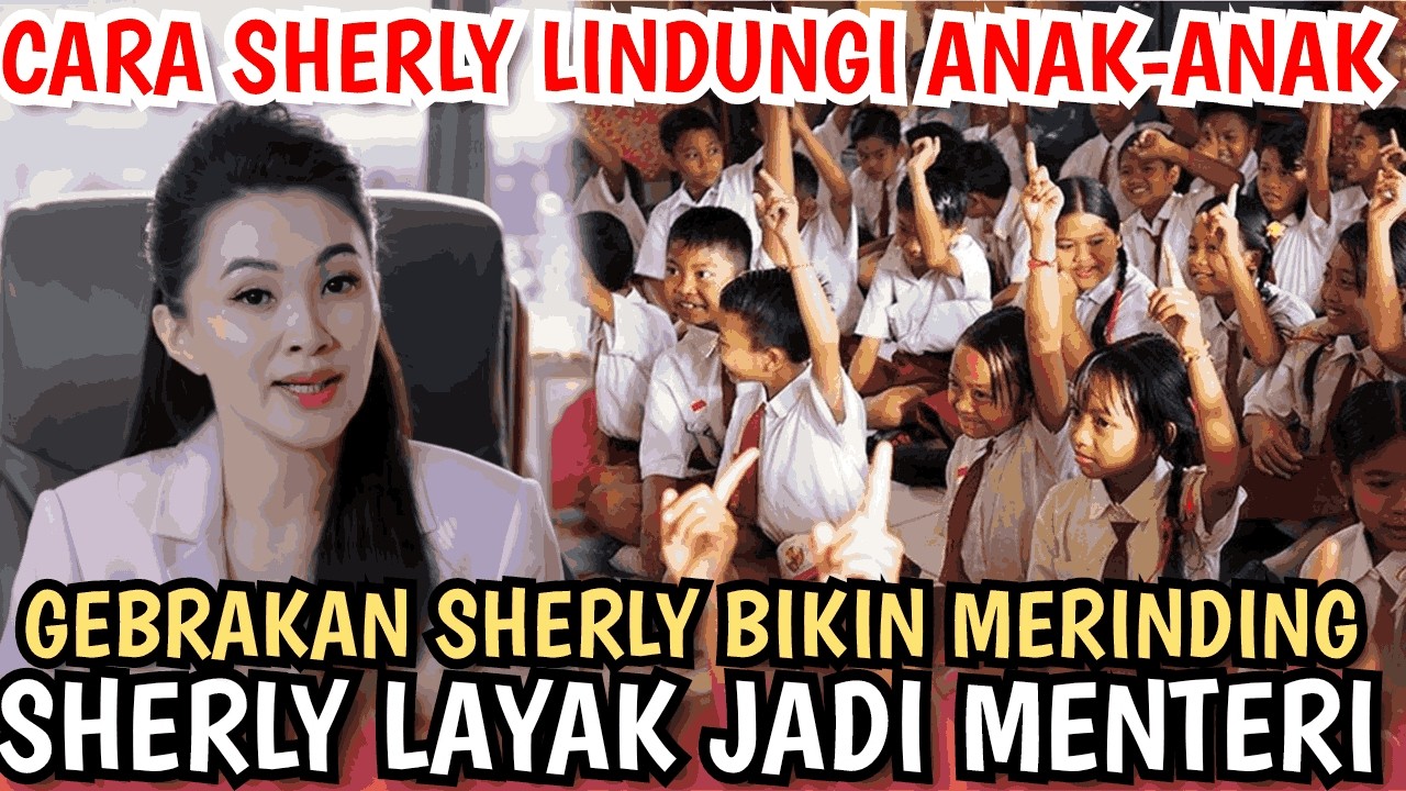 MERINDING,,CARA SHERLY TJOANDA LINDUNGI ANAK-ANAK!! MAKIN LAYAK JADI ...