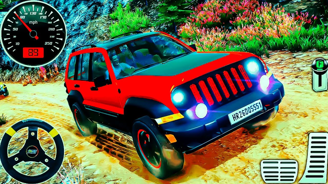 Mountain Car Driving 4×4 Walkthrough Gameplay || Mountain Car Driving ...