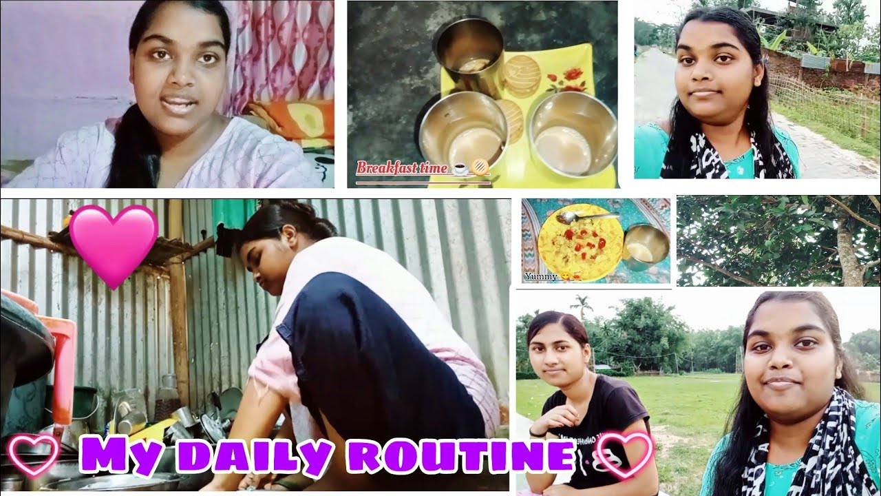 My daily routine🥰|| my Lifestyle💕 routine|| ft sanjana|| #vlog2 ️ - YouTube