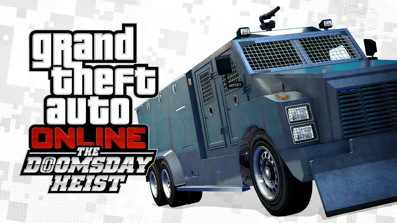 GTA Online - RCV Riot Van [The Doomsday Heist] - YouTube