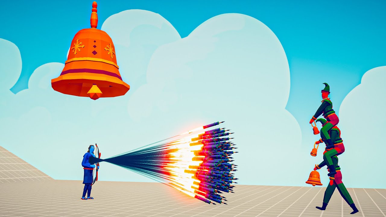 JINGLE BELLS vs EVERY GOD - Totally Accurate Battle Simulator TABS ...