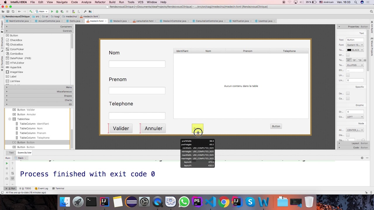 Javafx Récupération Des Controls Dans Les Controllers Video 25 Youtube