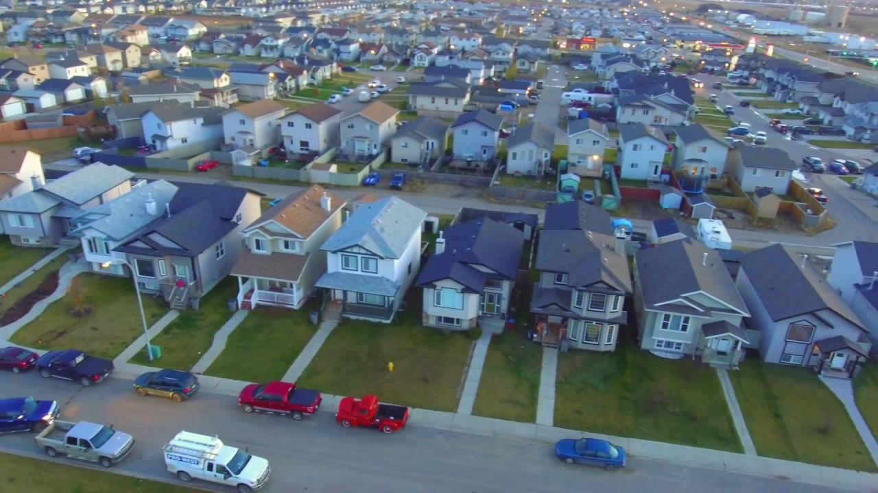 GRANDE PRAIRIE ALBERTA SUNSET DRONE - YouTube